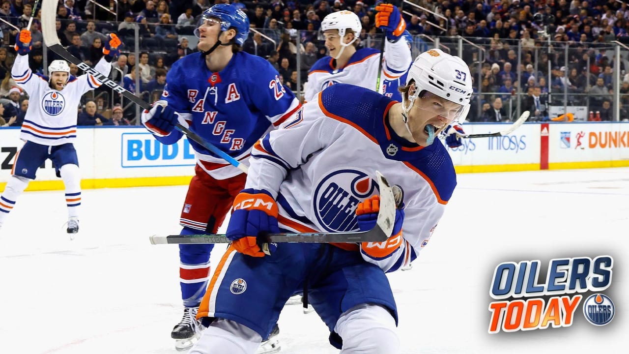 OILERS TODAY | Post-Game at NYR | Edmonton Oilers