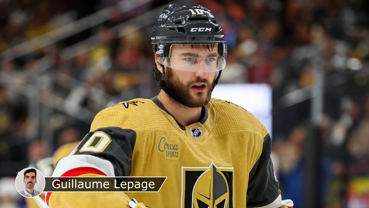 Golden Knights : Une nouvelle mission pour Nicolas Roy | LNH.com