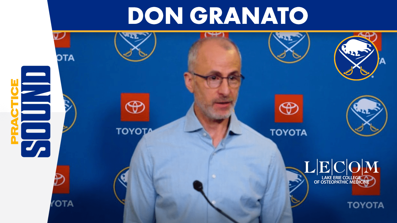 Granato After Practice | Buffalo Sabres
