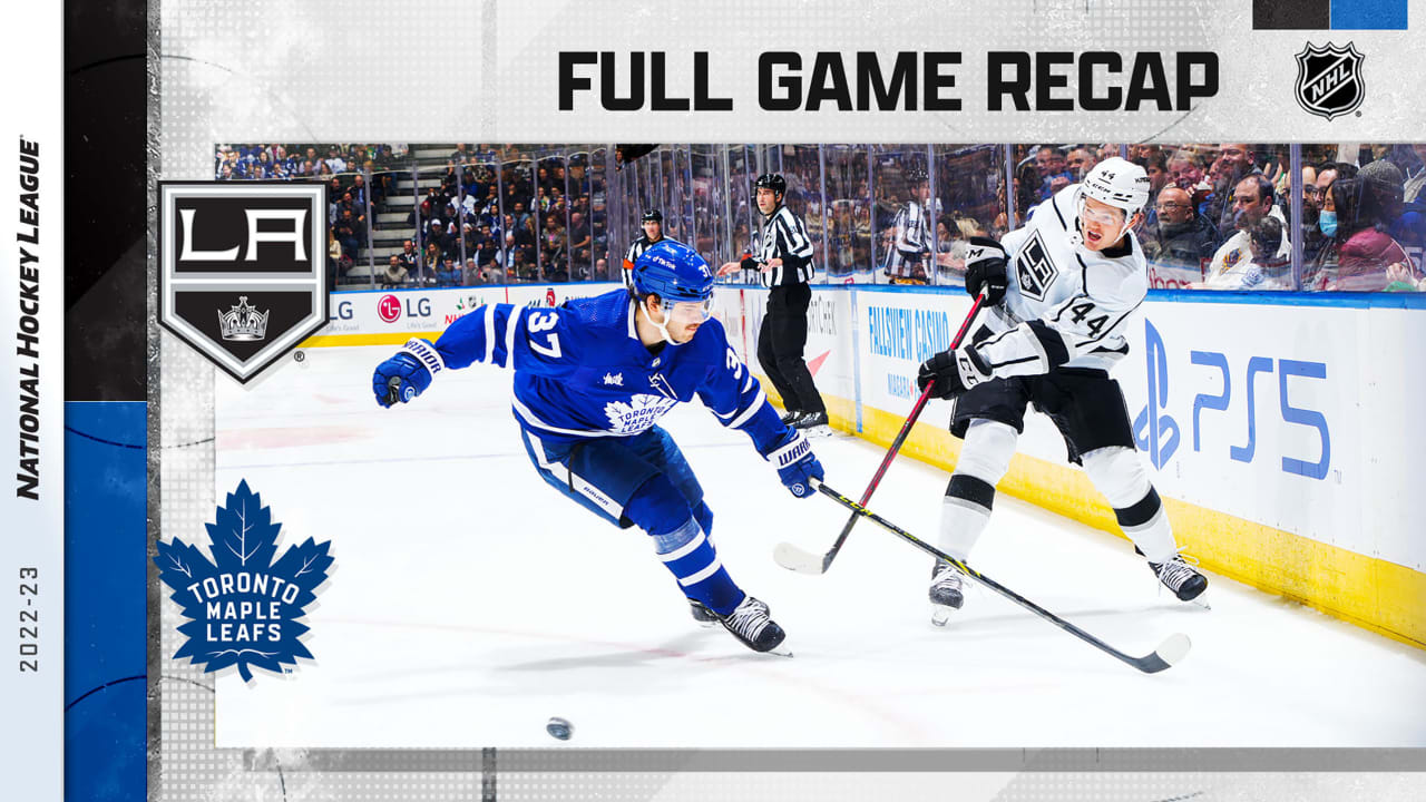 Recap: TOR 5, LAK 0 | Toronto Maple Leafs