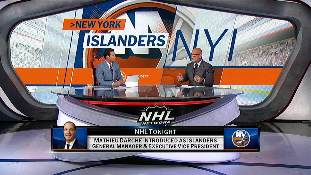Mathieu Darche introduced as Islanders new GM | NHL.com