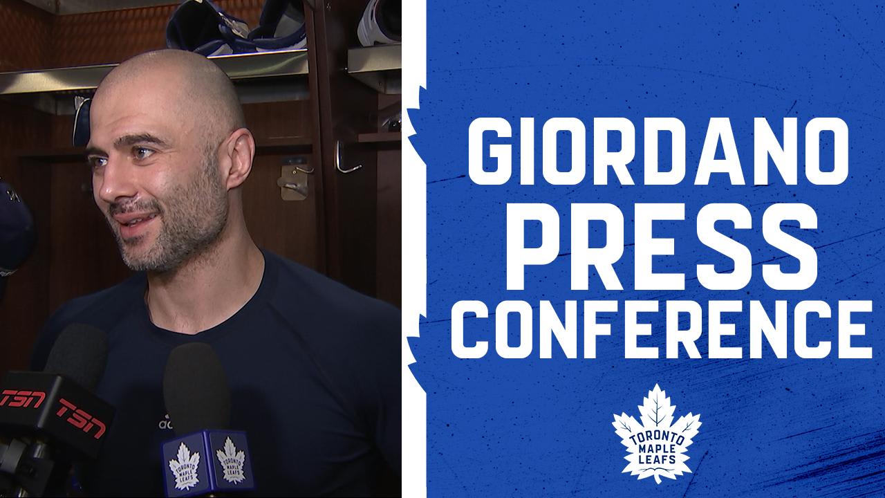 Mark Giordano | Pre Game | Toronto Maple Leafs