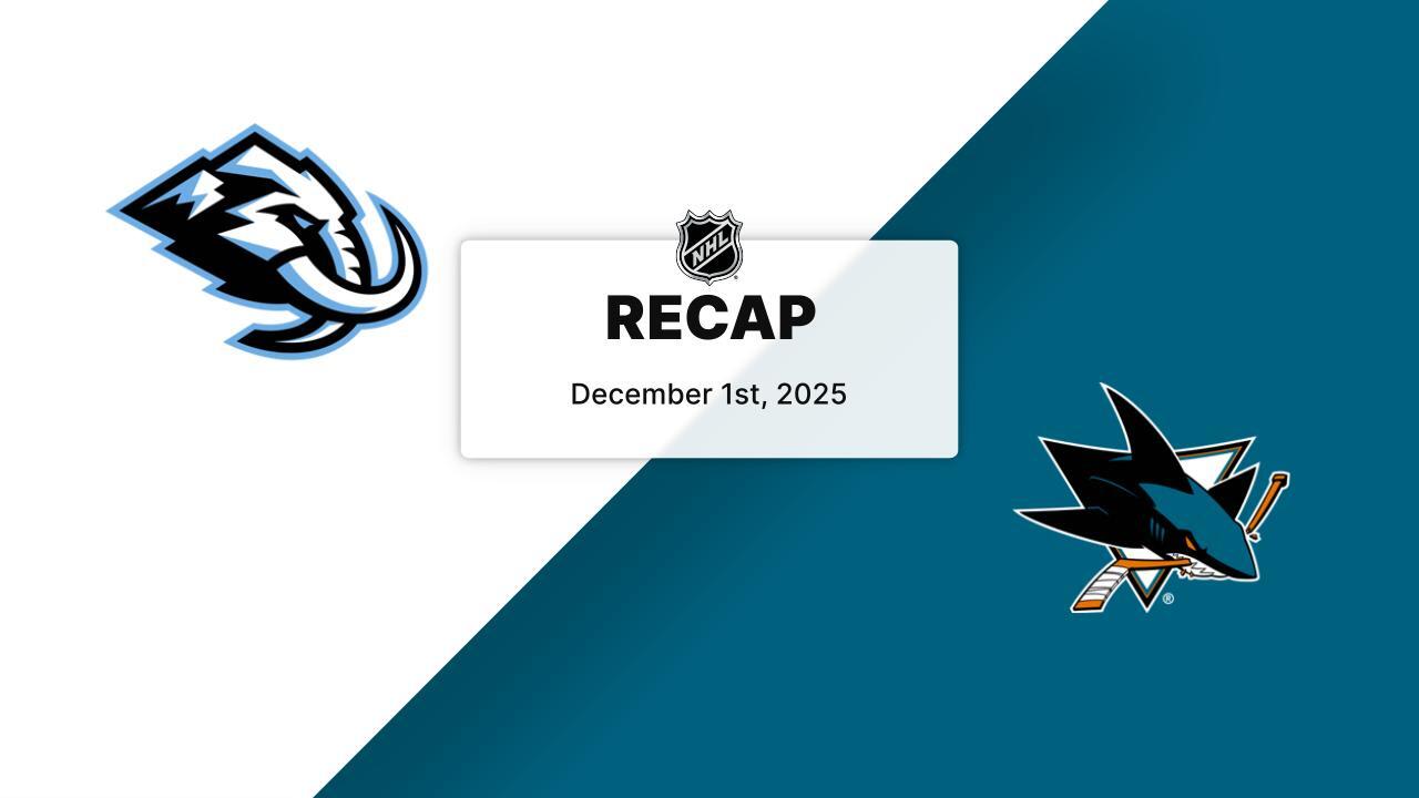 UTA at SJS | Recap | Utah Mammoth