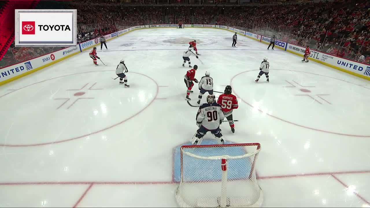Bedard Strikes First on Power Play | Chicago Blackhawks