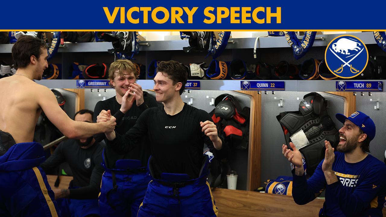 Victory Speech | Buffalo Sabres