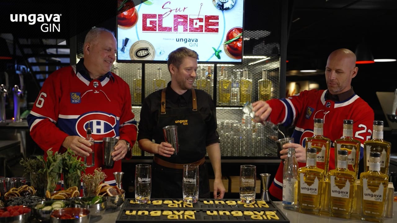 Momesso and Bégin make a cocktail | Montréal Canadiens