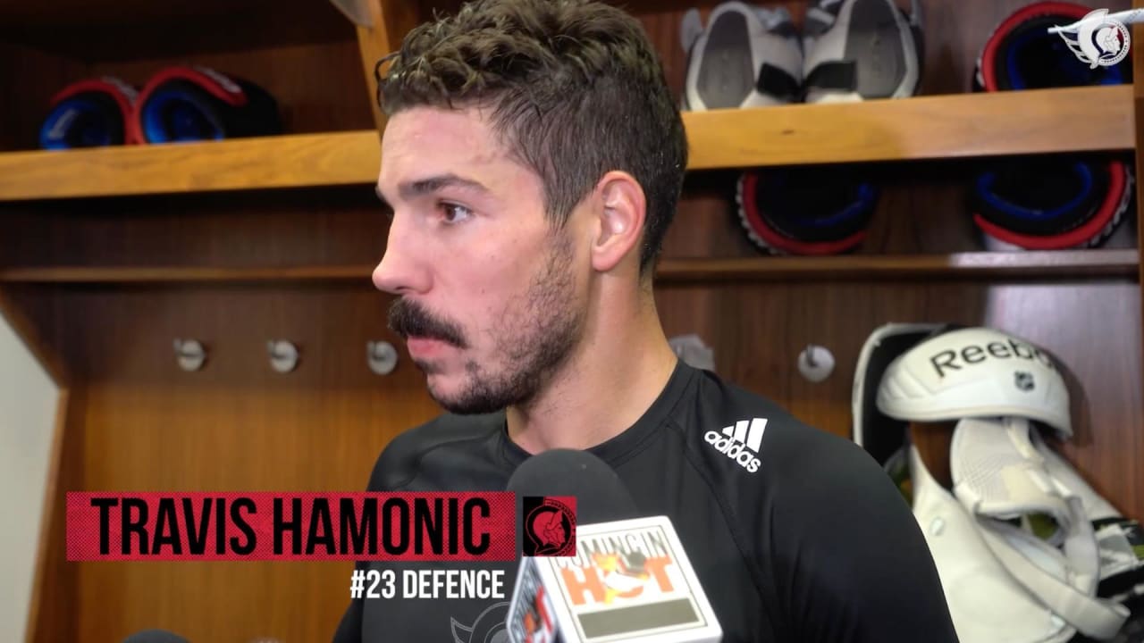 Travis Hamonic Media Availability - Oct. 16 | Ottawa Senators