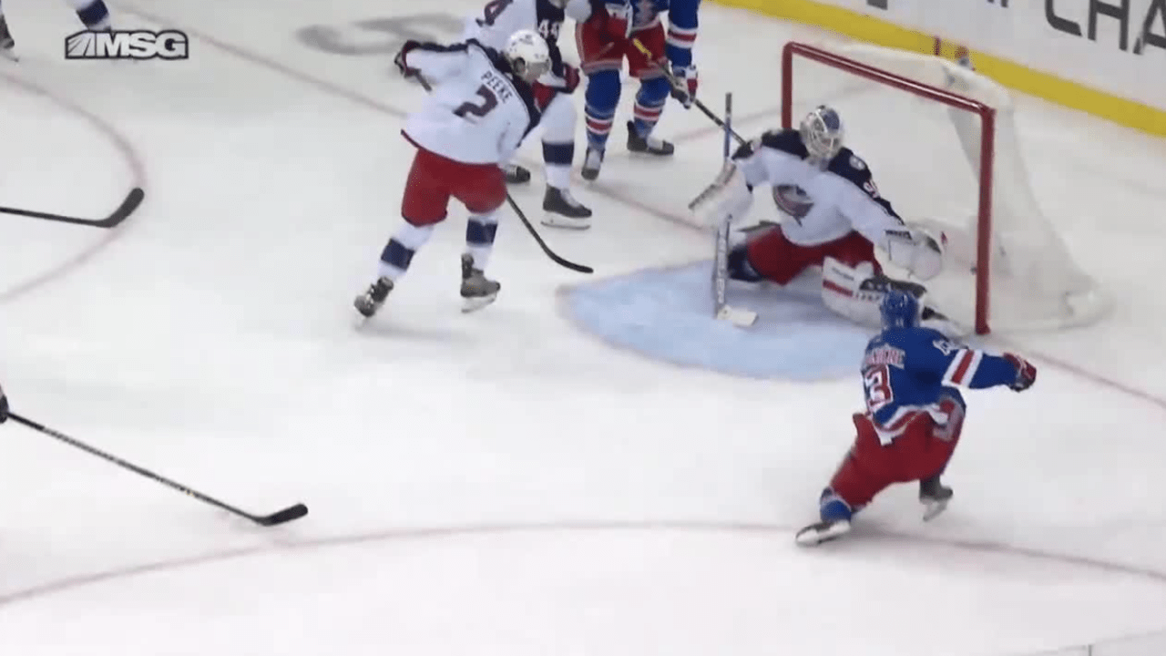 Lafrenière pots Fox's dish | New York Rangers