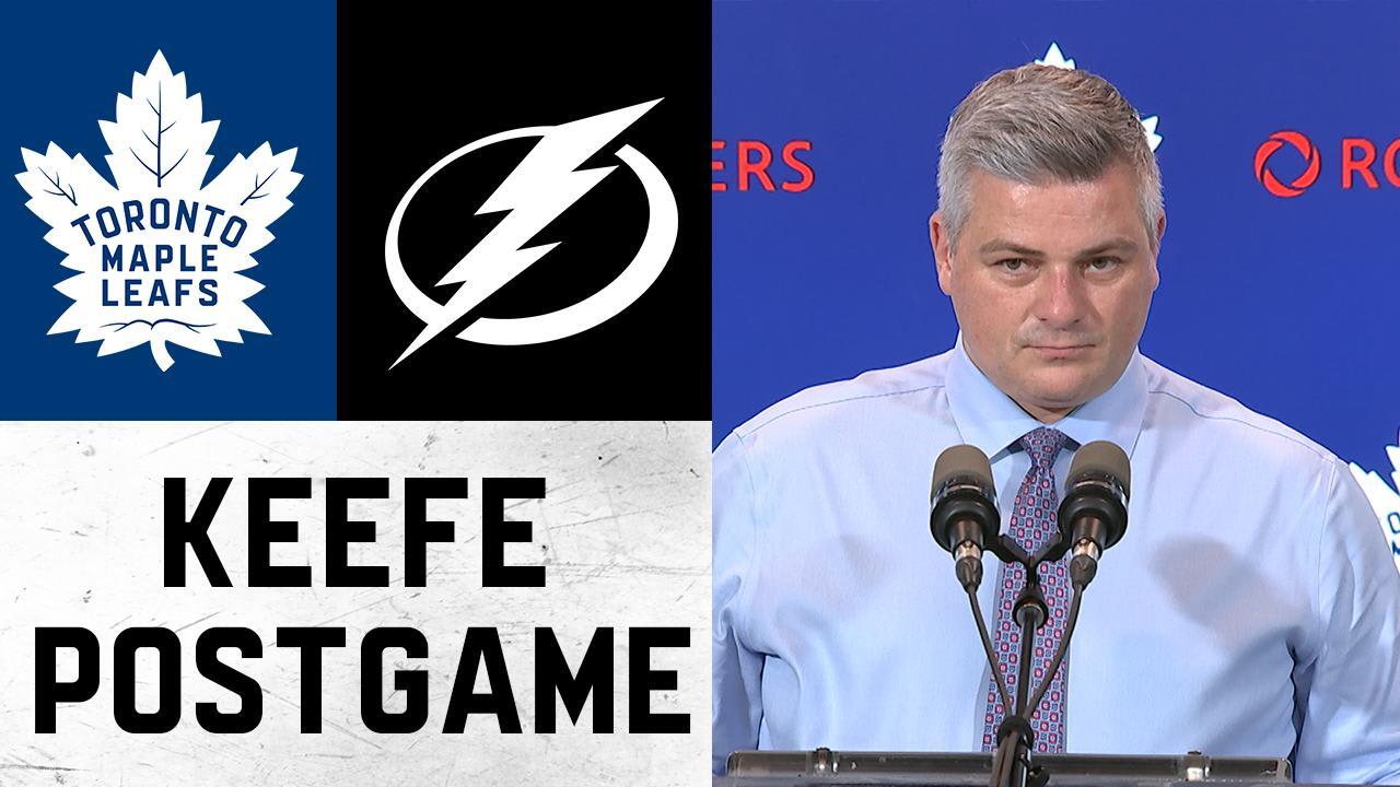 Sheldon Keefe | Post Game | Toronto Maple Leafs