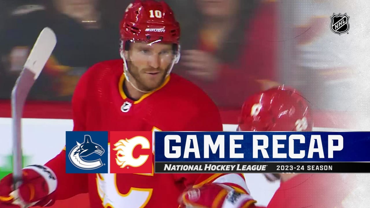 Recap: CGY 10, VAN 0 | Calgary Flames