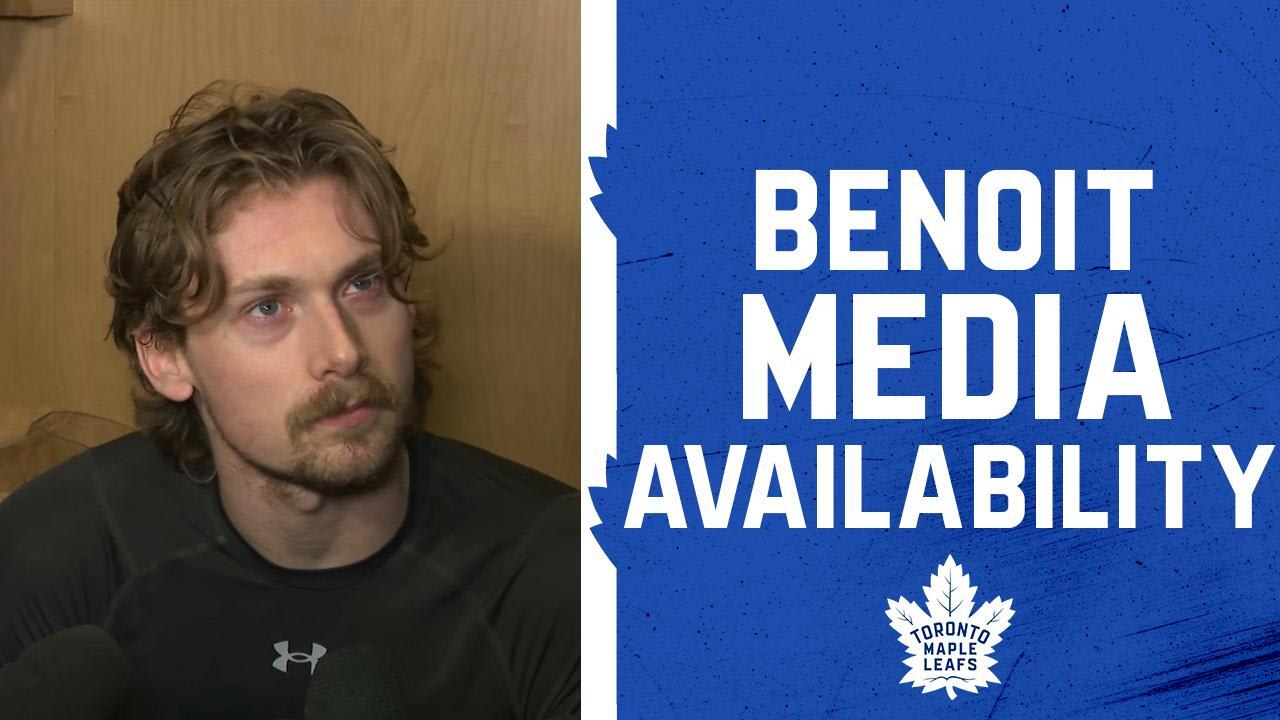 Simon Benoit | Practice | Toronto Maple Leafs