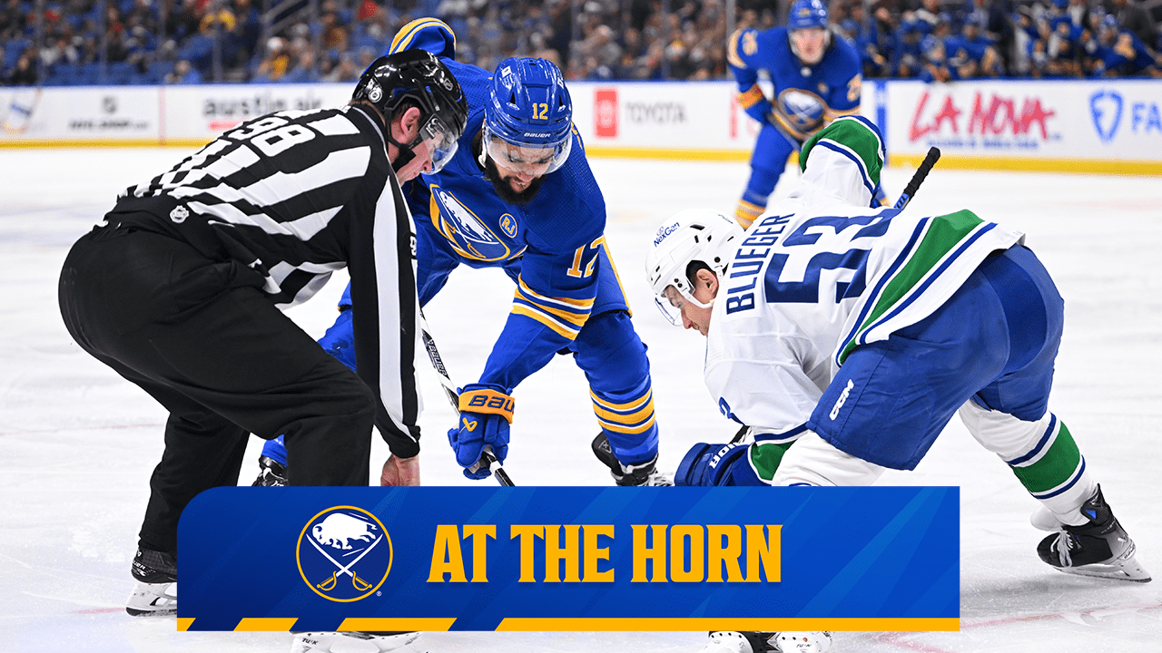 At the Horn | Canucks 1 - Sabres 0 | Buffalo Sabres