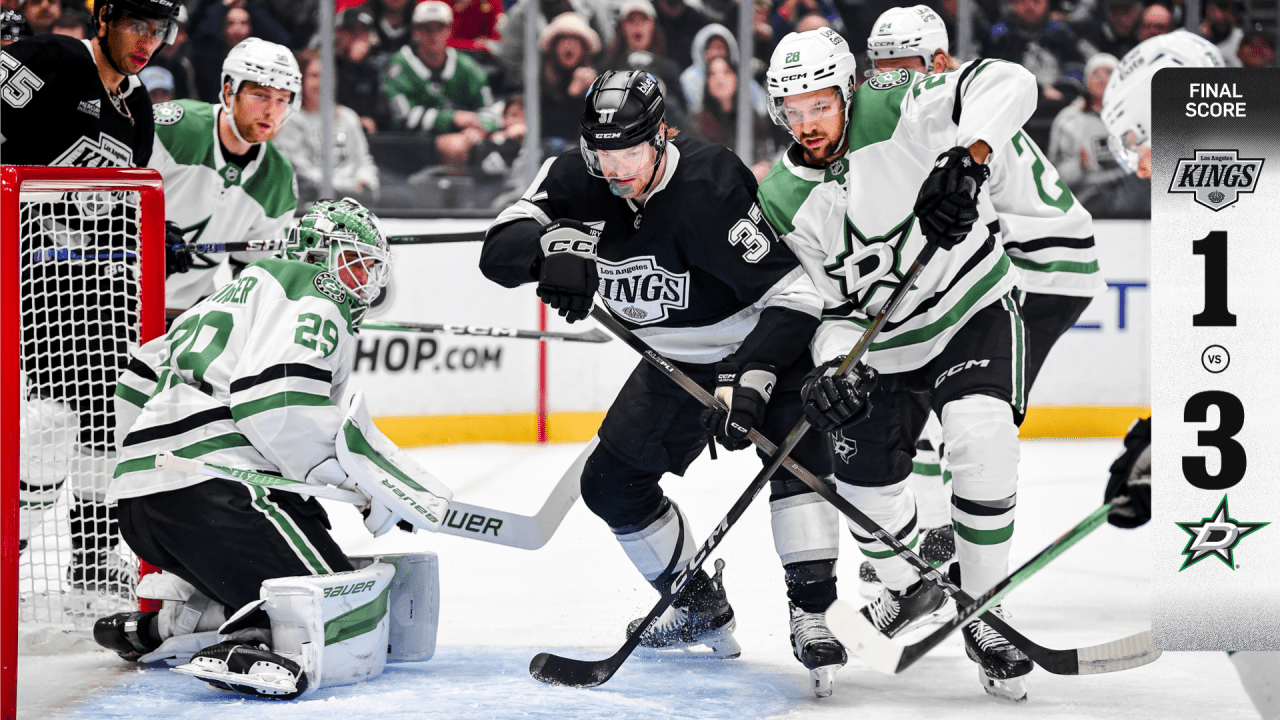RECAP: Kings 1, Stars 3, 1/11 | Los Angeles Kings