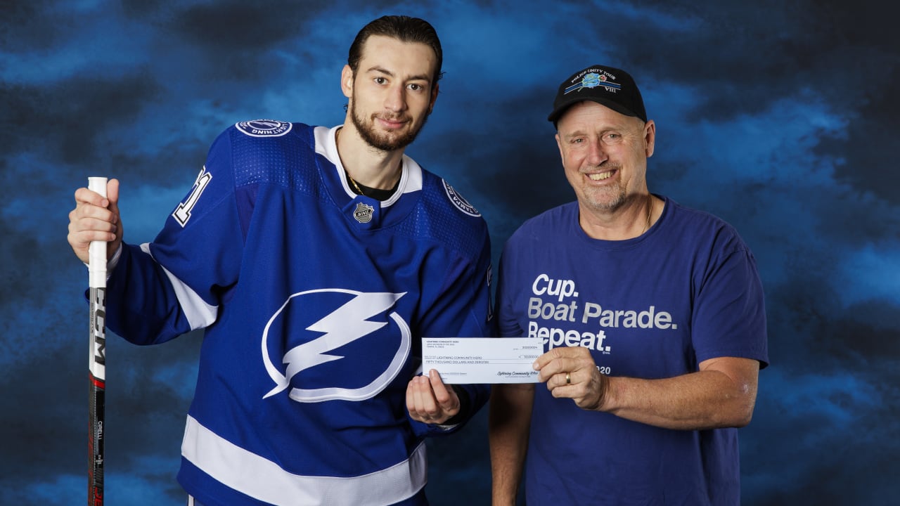 James Racky honored as Lightning Community Hero | Tampa Bay Lightning