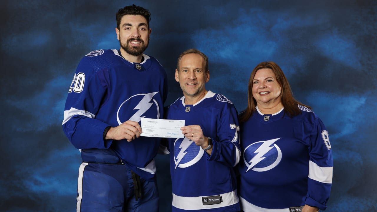 Kevin & Jeanne Milkey honored as Lightning Community Heroes | Tampa Bay ...