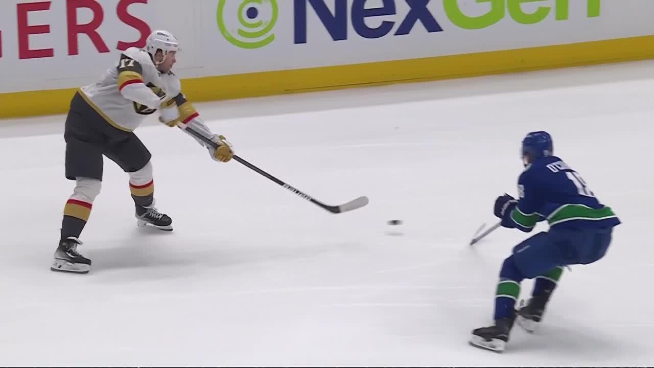 VGK@VAN: Eichel scores goal against Nikita Tolopilo | Vegas Golden Knights