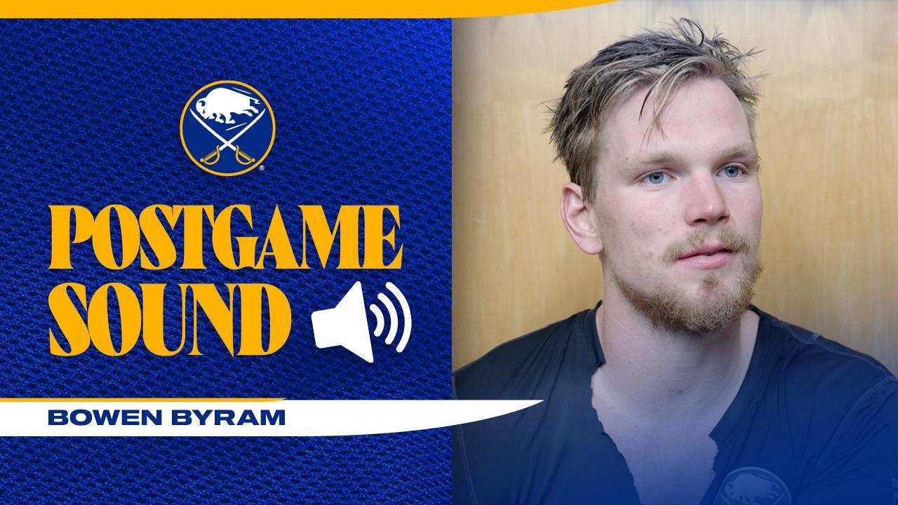 Byram | Postgame at CBJ | Buffalo Sabres