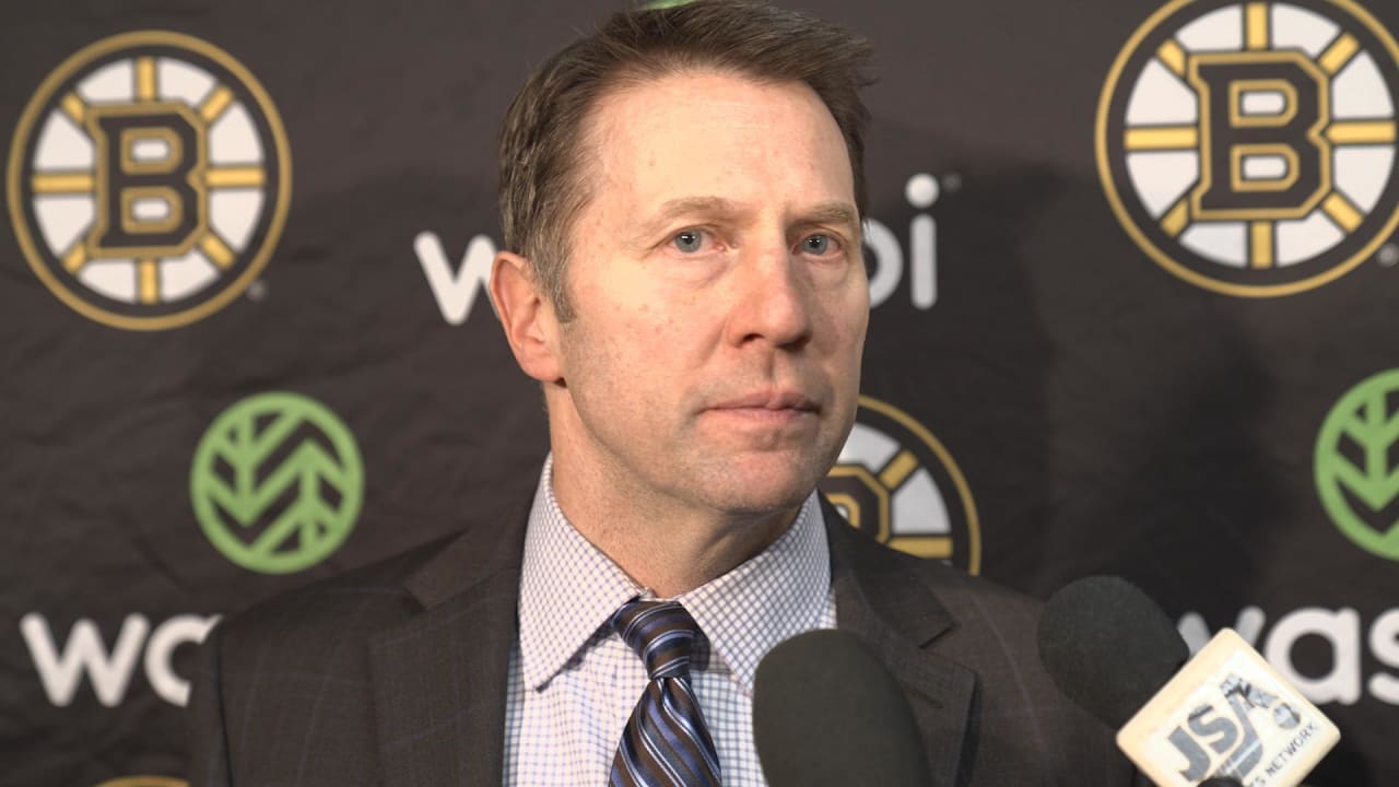 Press Room: Joe Sacco | Boston Bruins