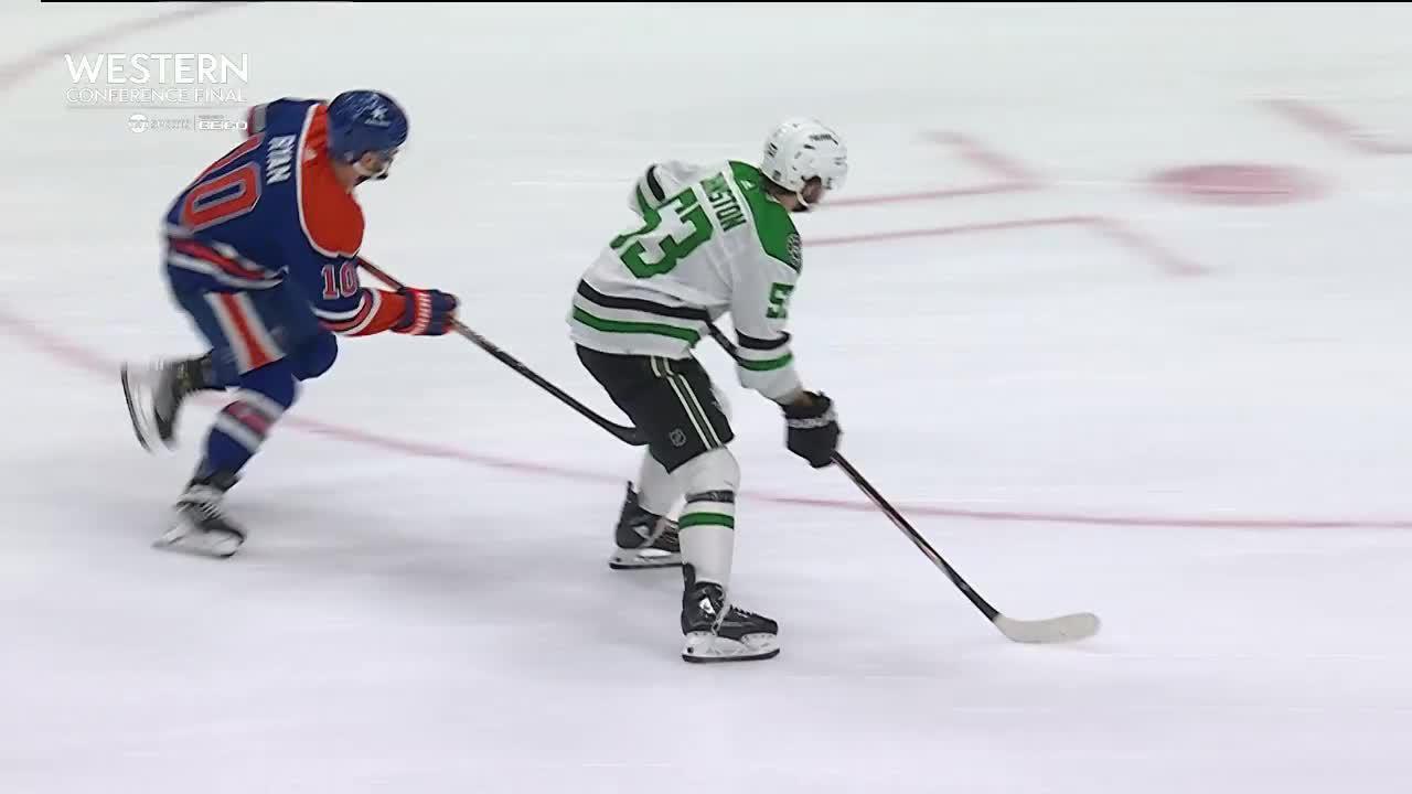 DAL@EDM: Johnston scores goal against Edmonton Oilers | Dallas Stars
