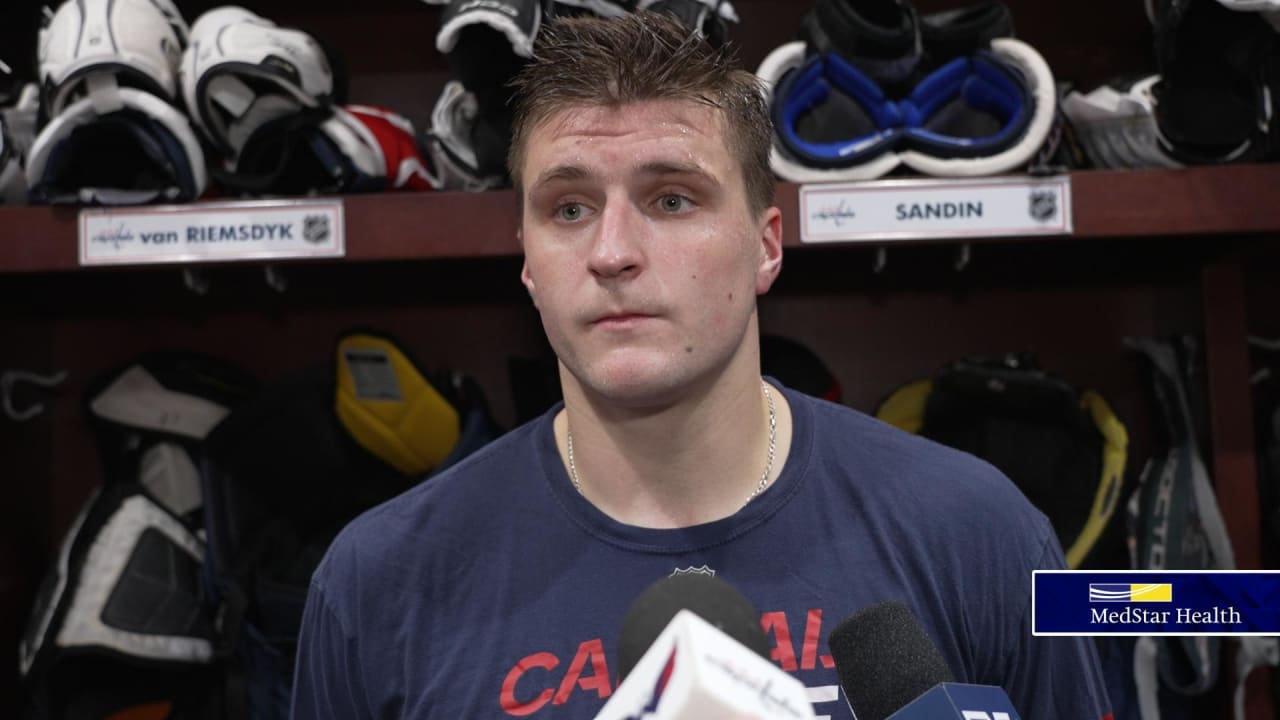 Postgame | Aliaksei Protas | Washington Capitals