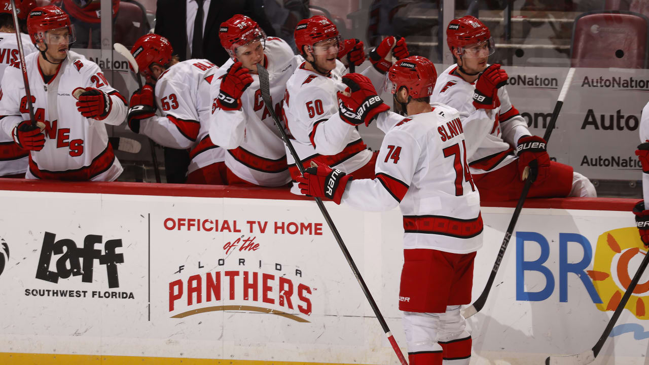 Slavin puts Hurricanes on top with slap shot | NHL.com