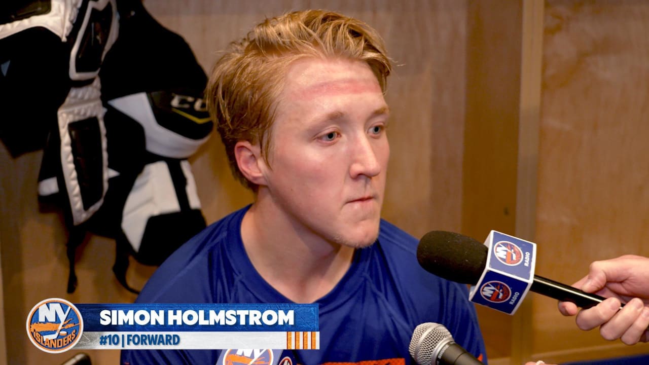 Practice 10/21: Simon Holmstrom | New York Islanders