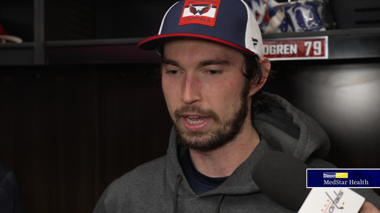 Charlie Lindgren | Postgame | Washington Capitals