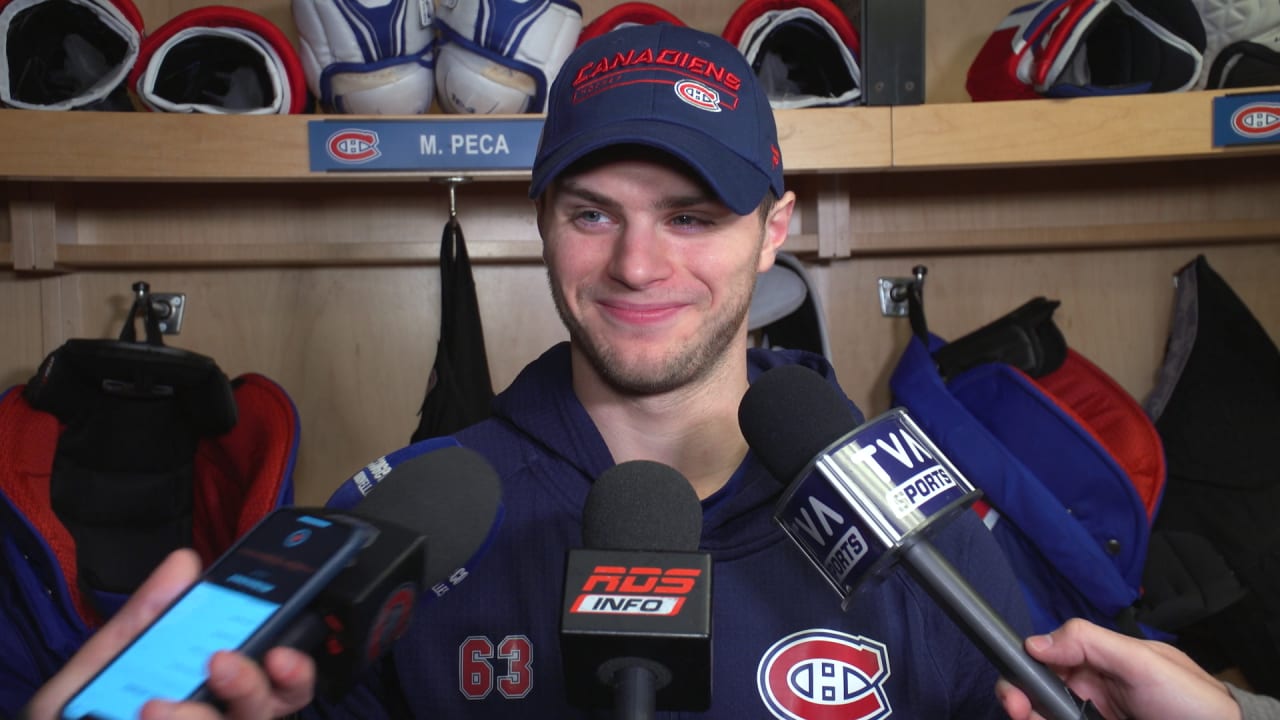 Avant-match @PIT: Matthew Peca | Canadiens de Montréal