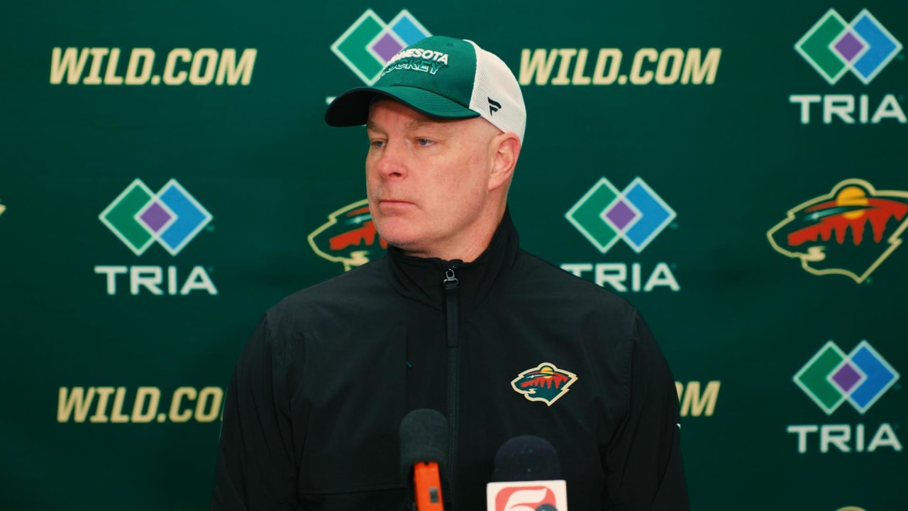 Hynes at Practice 1/26 | Minnesota Wild