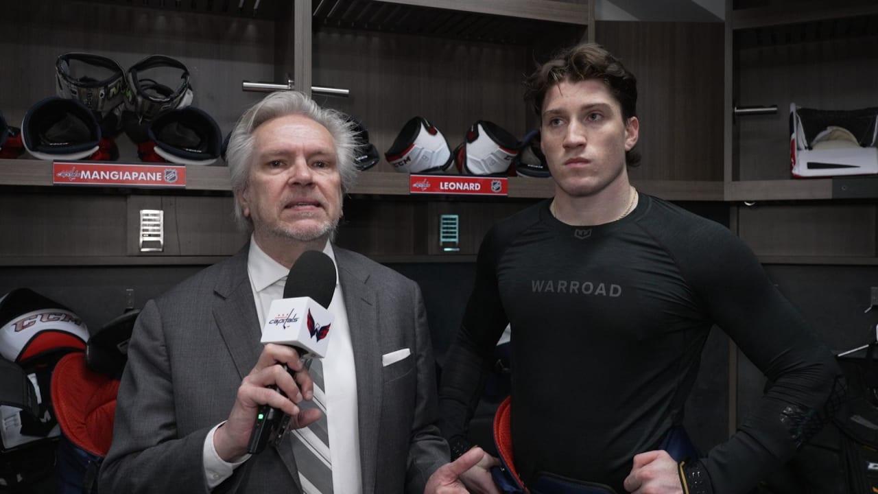 Rinkside Update | Ryan Leonard | Washington Capitals