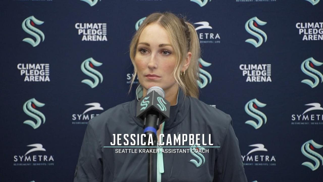07.03.24: Jessica Campbell Press Conference | Seattle Kraken