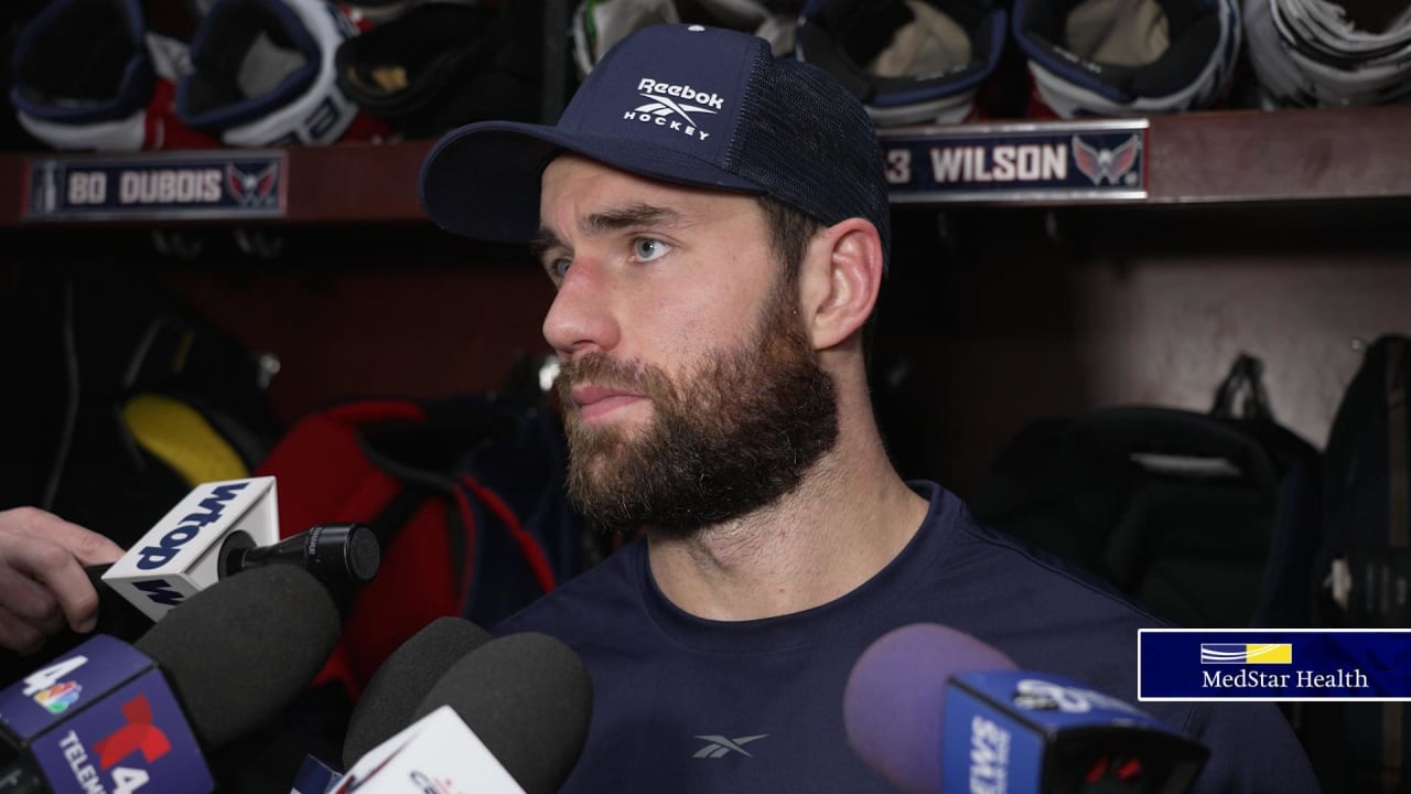 Tom Wilson | Postgame | Washington Capitals