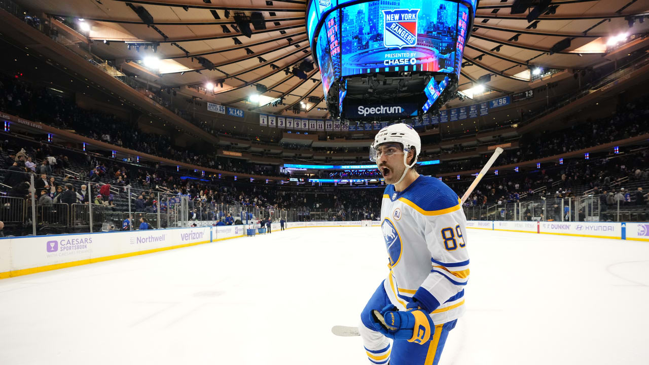 GAME NIGHT | Sabres at Rangers | Buffalo Sabres