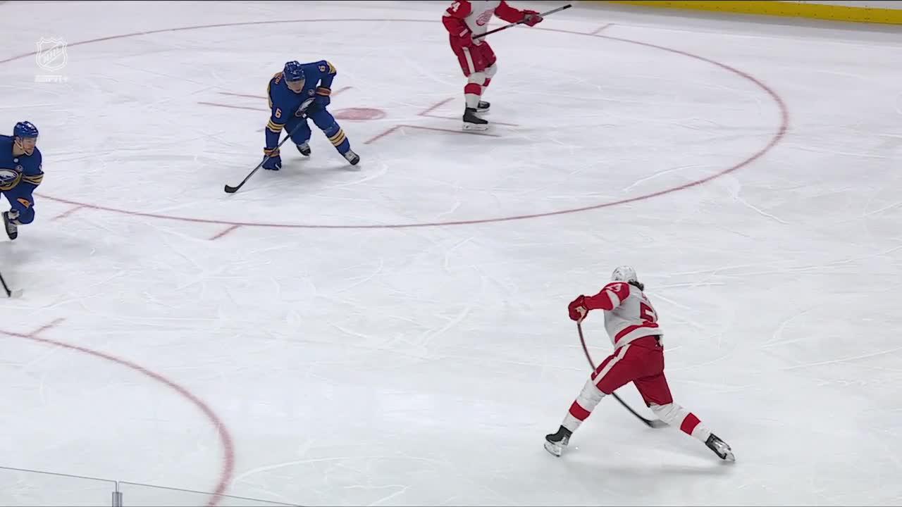 DET@BUF: Seider scores goal against Eric Comrie | Detroit Red Wings