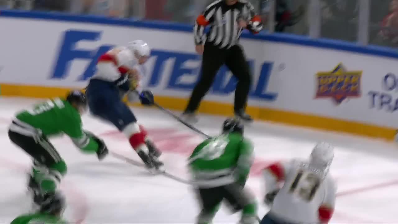FLA@DAL: Reinhart scores goal against Jake Oettinger | Dallas Stars