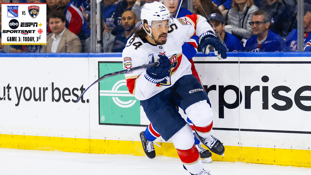 Lomberg making up for lost time with Panthers in Eastern Final | NHL.com