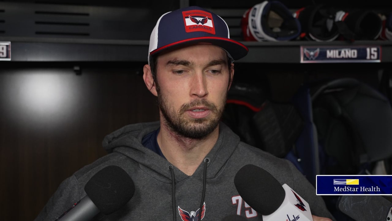 Charlie Lindgren | Postgame | Washington Capitals