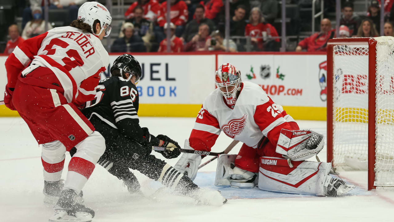 Thomas Greiss lobt Moritz Seider: "Er kann das Spiel lesen" | NHL.com/de