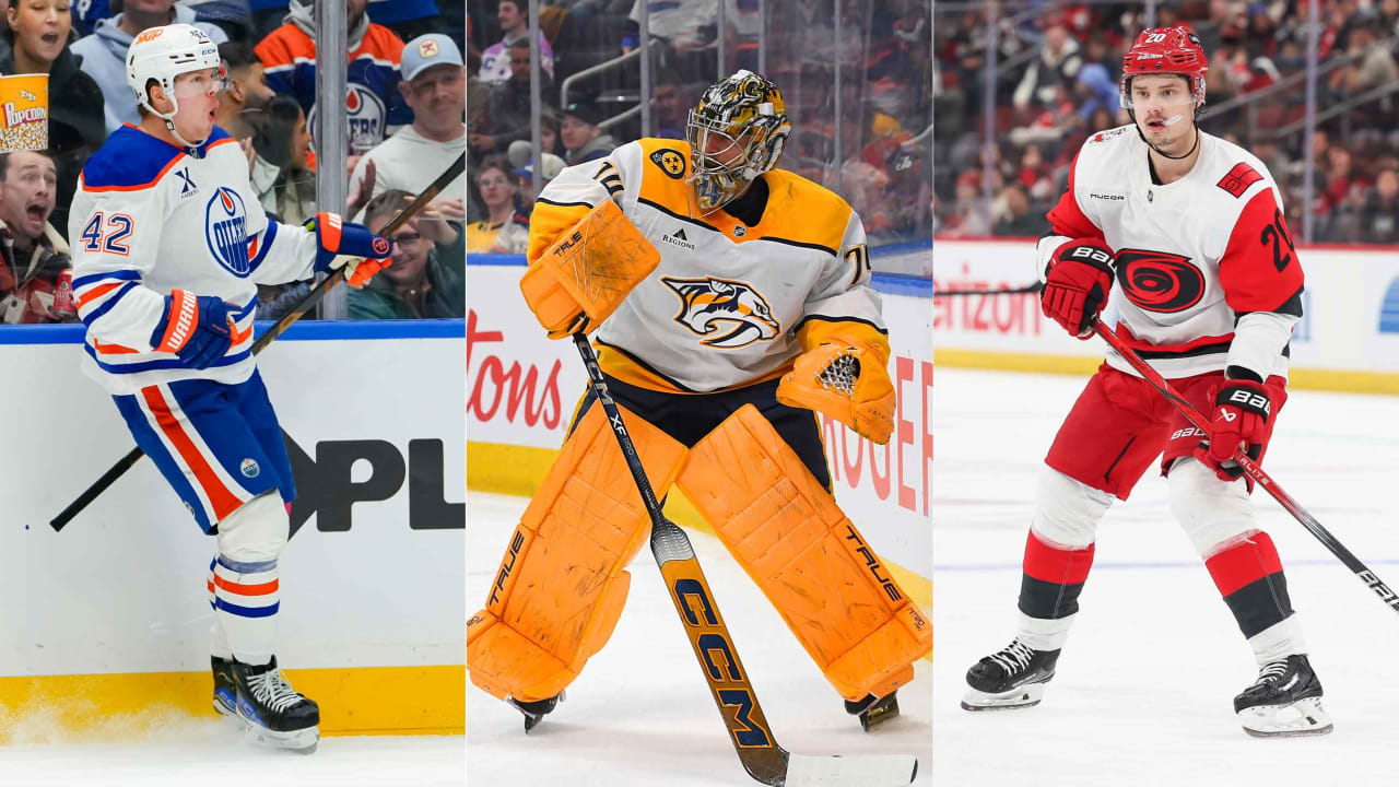 Aho, Saros ja Kapanen NHL-viikon suomalaistähdet | NHL.com/fi