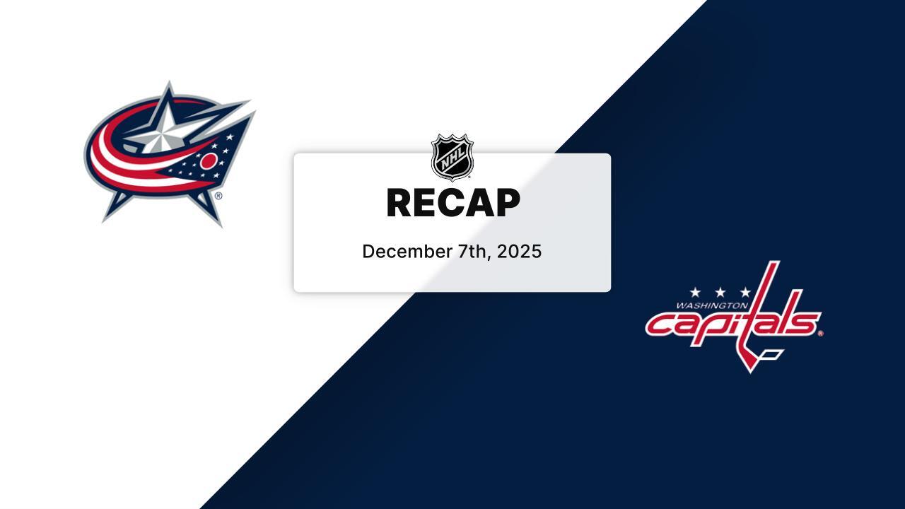 CBJ at WSH | Recap | Washington Capitals
