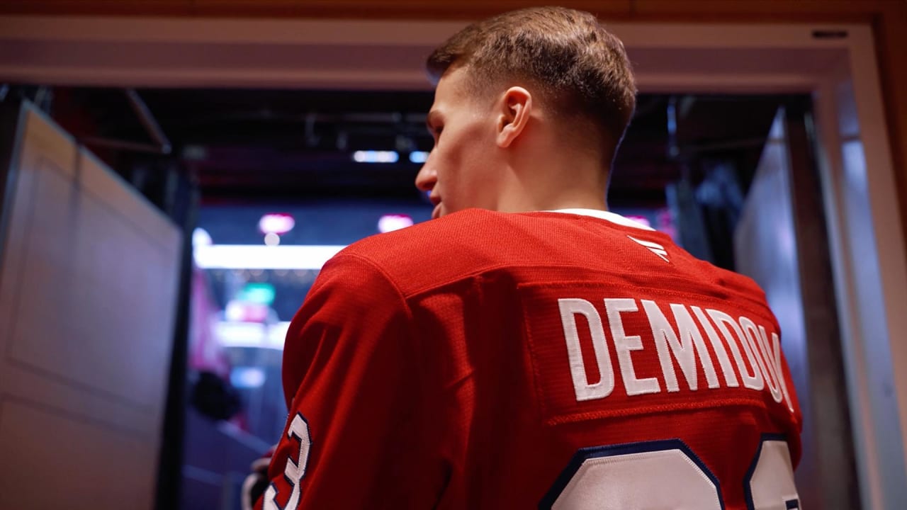 Ivan Demidov's rookie lap | Montréal Canadiens