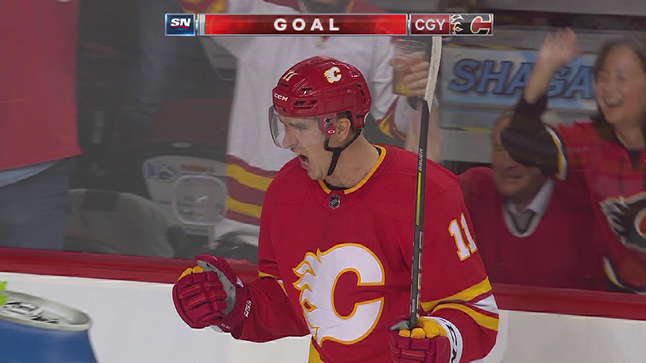 Backlund's power-play goal | Calgary Flames