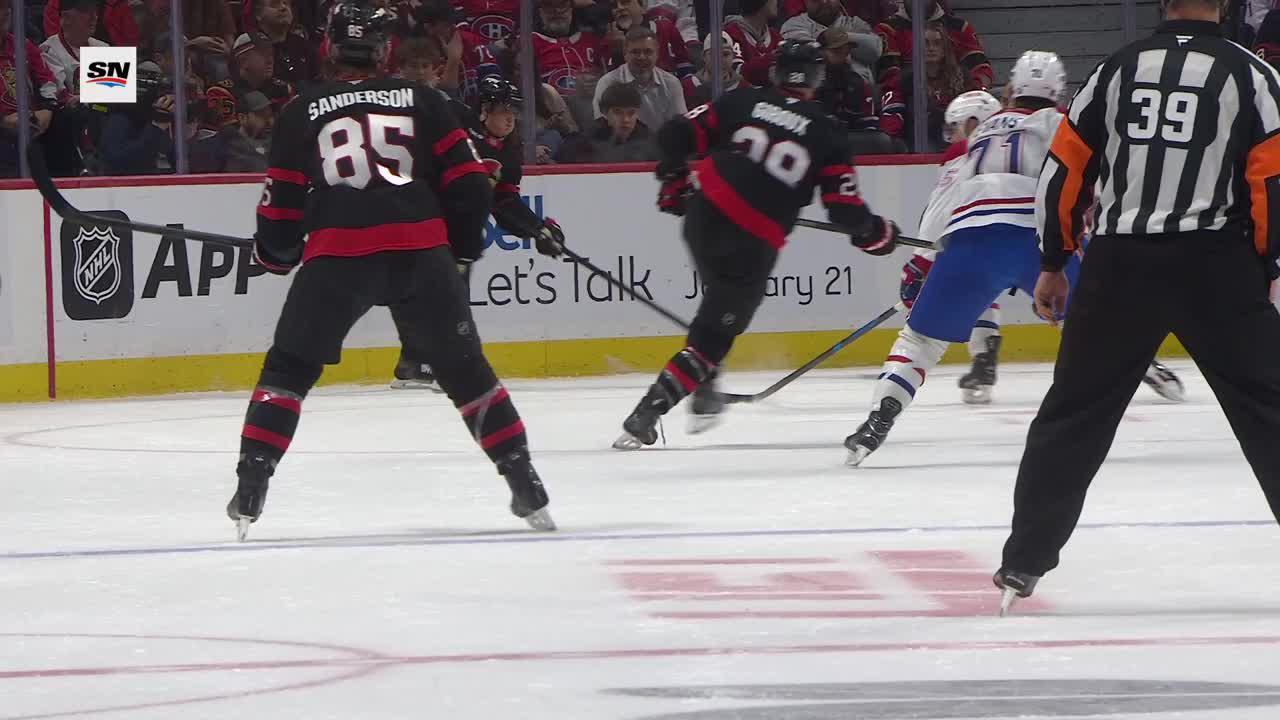 MTL@OTT: Cozens scores PPG against Samuel Montembeault | Ottawa Senators