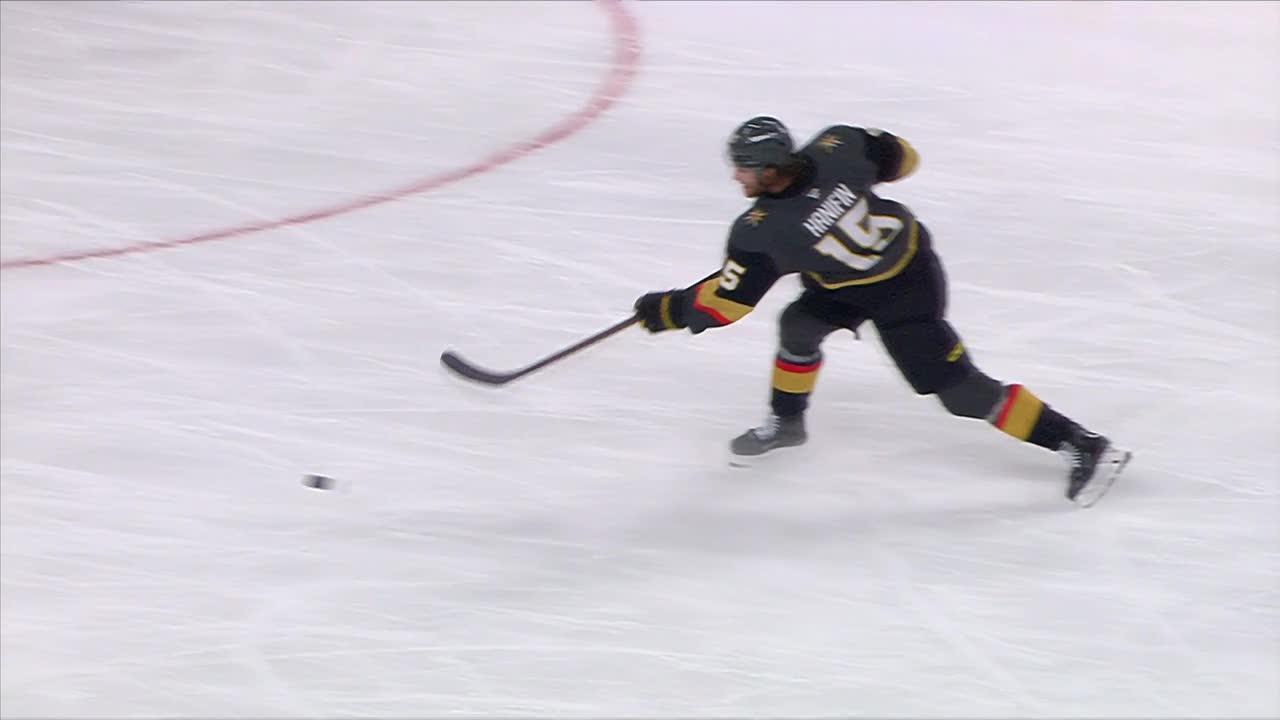 NJD@VGK: Hanifin scores PPG against Jacob Markstrom | Vegas Golden Knights