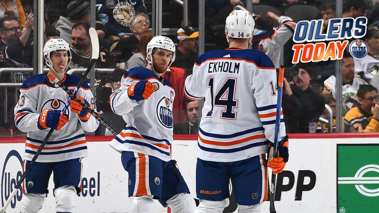 OILERS TODAY | Post-Game at PIT | Edmonton Oilers