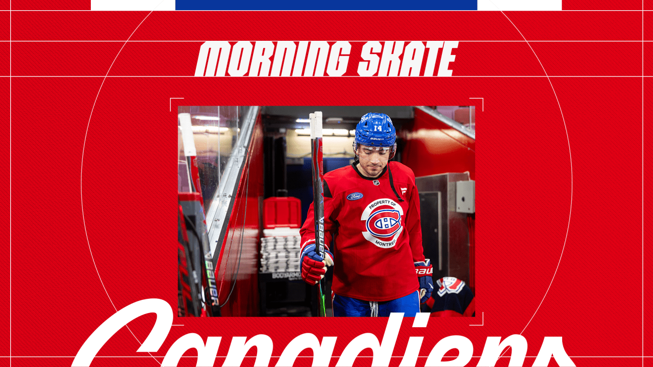 Updates from optional morning skate – Mar. 14 | Montréal Canadiens
