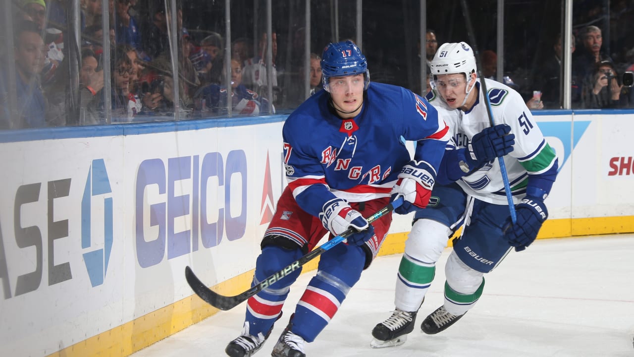Pregame Notes: Rangers vs. Canucks 11.12.18 | New York Rangers