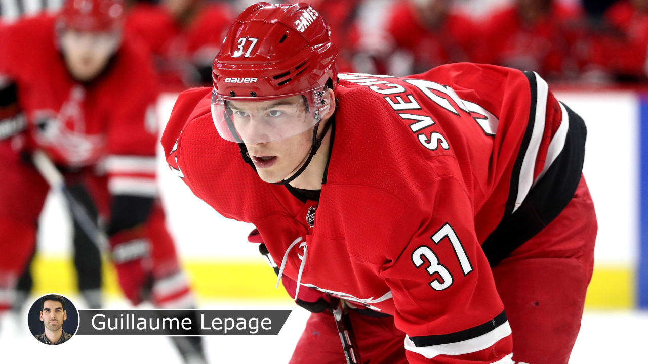 Andrei Svechnikov a convaincu Justin Williams | LNH.com