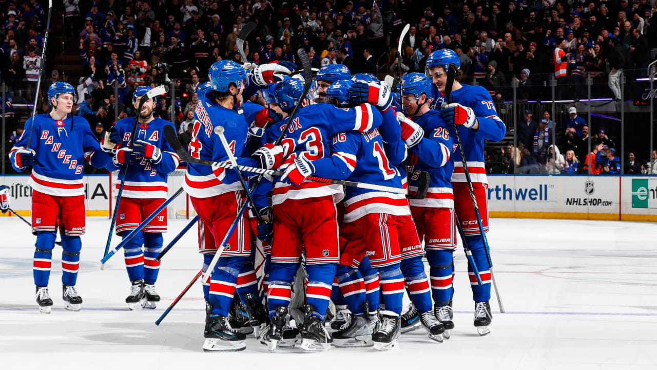 Une victoire et une place en séries pour les Rangers | LNH.com