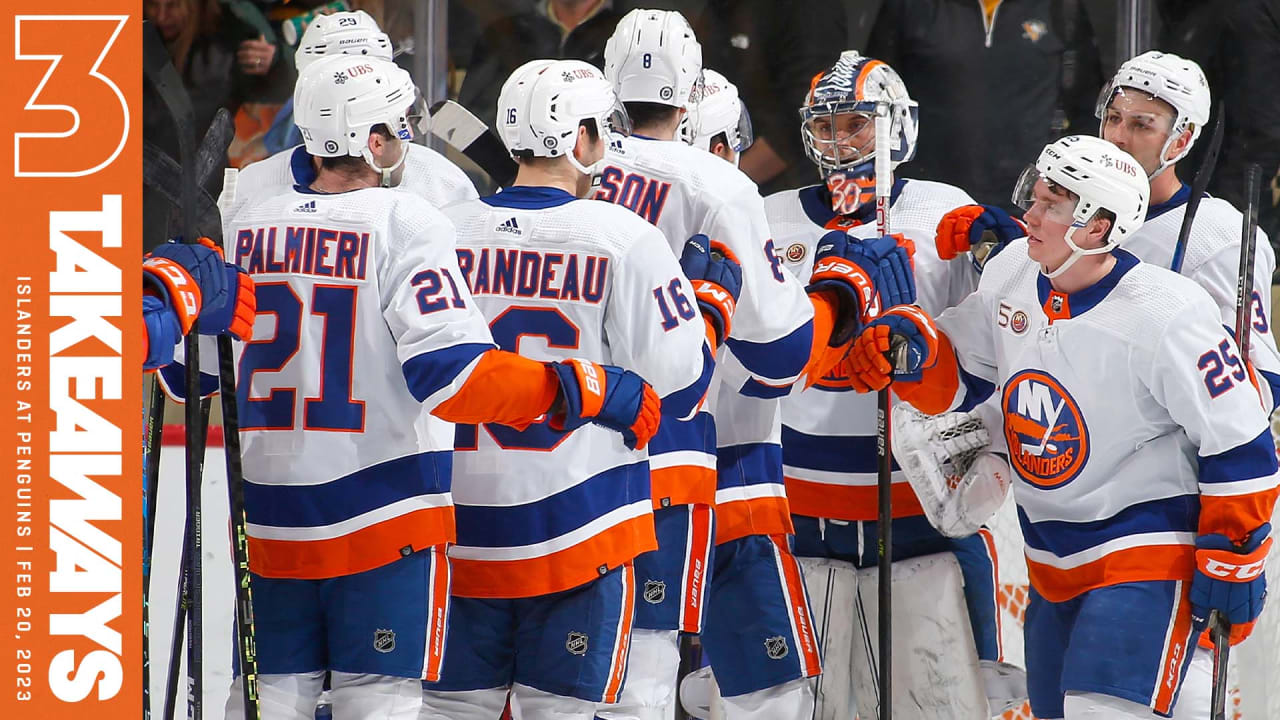 3 Takeaways: Islanders Fight Back for 4-2 Win Over Penguins | New York ...
